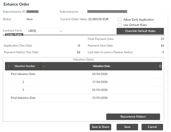 Enhancing SC Orders