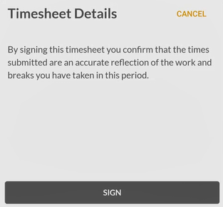 Managing Timesheets