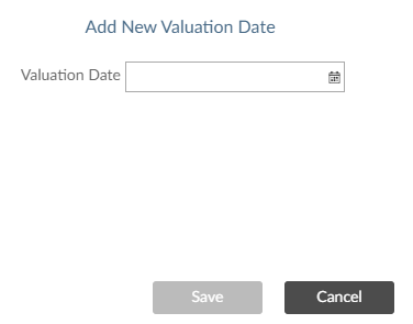 Valuation Dates